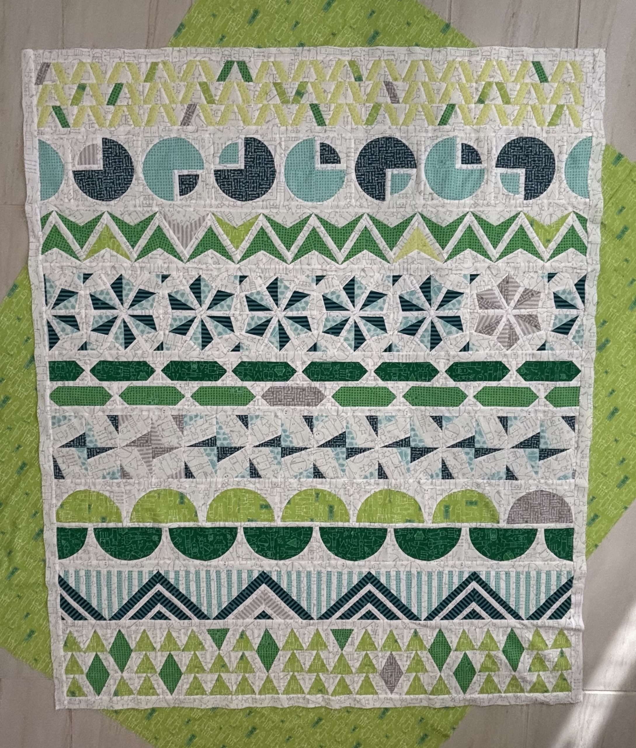 Finished BTL quilt top » BERNINA Blog