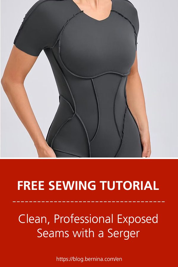 Clean, Professional Exposed Seams with a Serger: Sewing the Arista ...