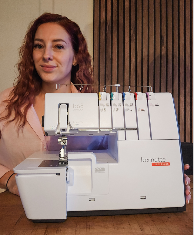 Mijn eerste ervaring met de bernette 68 AIRLOCK » BERNINA Blog